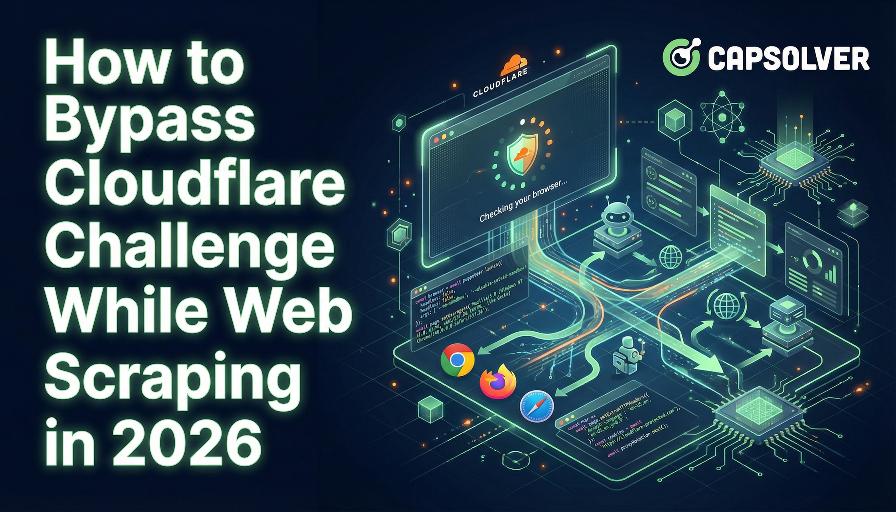 2026年のWebスクレイピングにおけるCloudflareチャレンジの回避方法